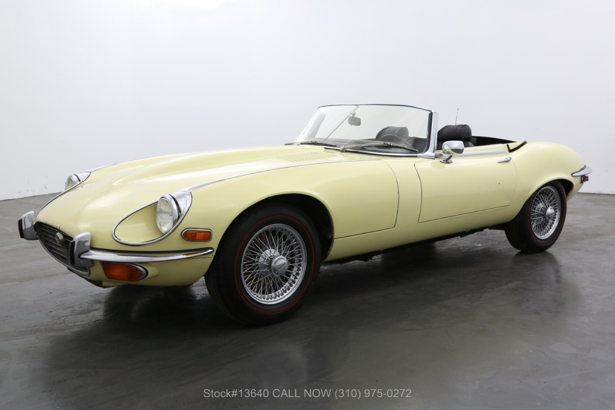 1972 Jaguar XKE V12 Roadster | Beverly Hills Car Club