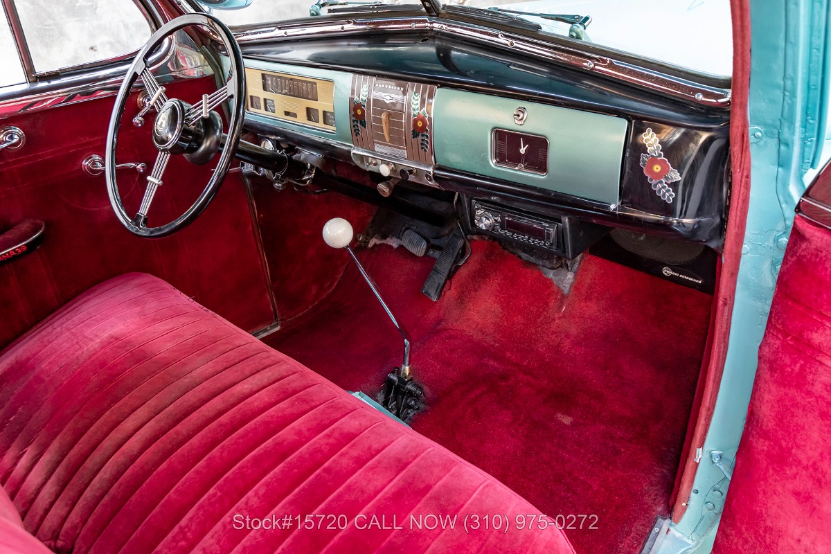 1939 Chevrolet Master Deluxe 2-Door Sedan | Beverly Hills Car Club
