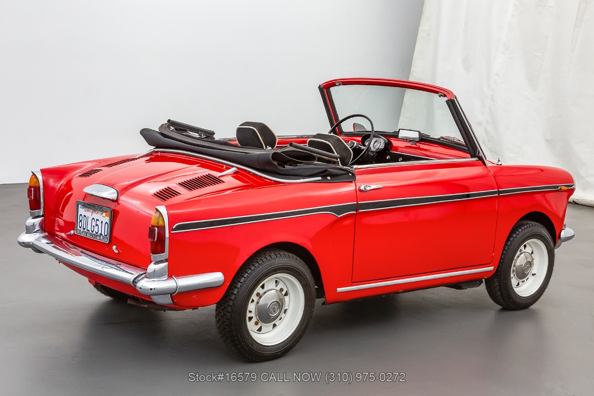 1965 Autobianchi Bianchina Series 3F Cabriolet Beverly Hills Car Club 1965 Autobianchi Bianchina Series 3F Cabriolet Beverly Hills Car Club
