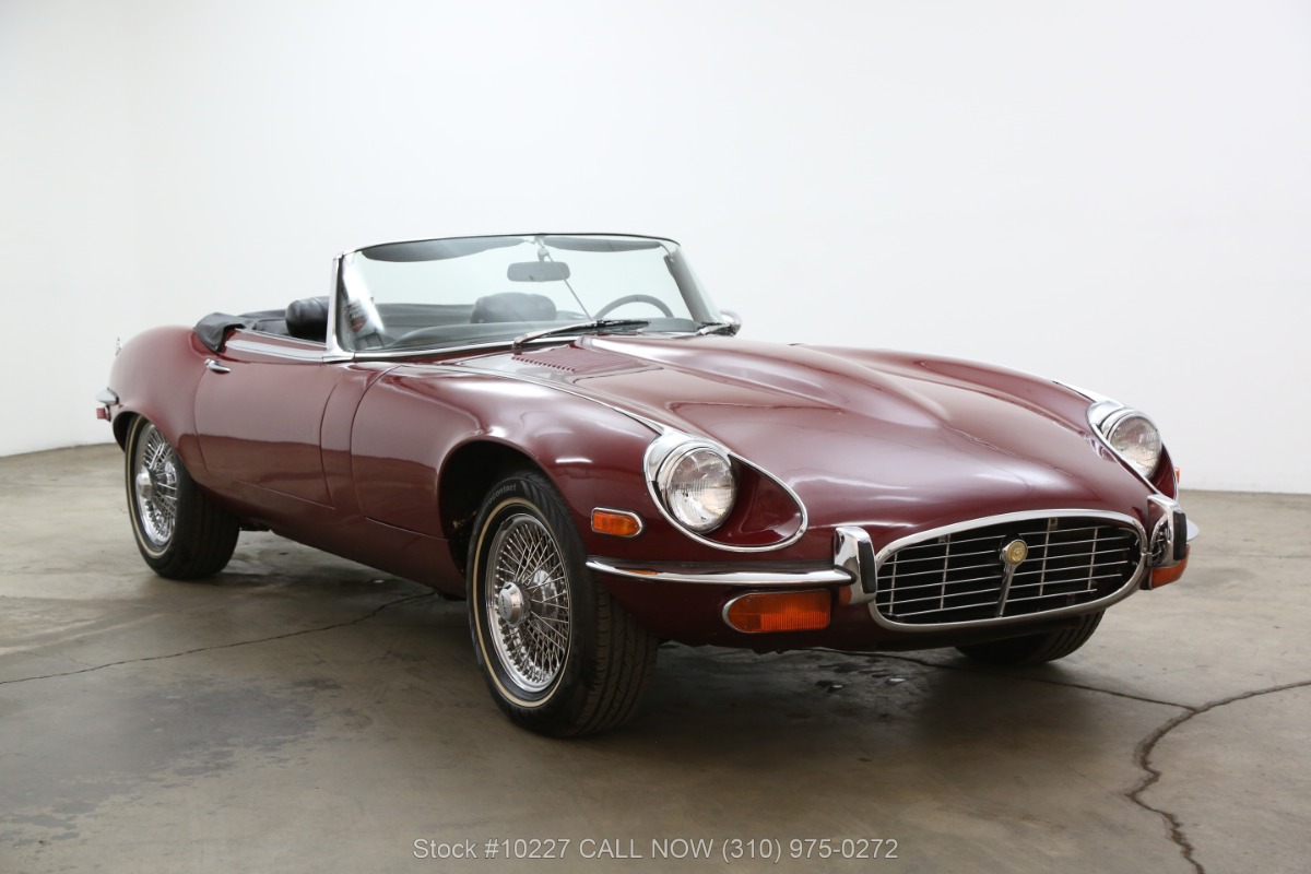 1972 Jaguar XKE V12 Roadster | Beverly Hills Car Club