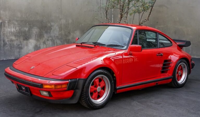 Car Tales: Slant Nose! A Flachbau Porsche 930 Turbo