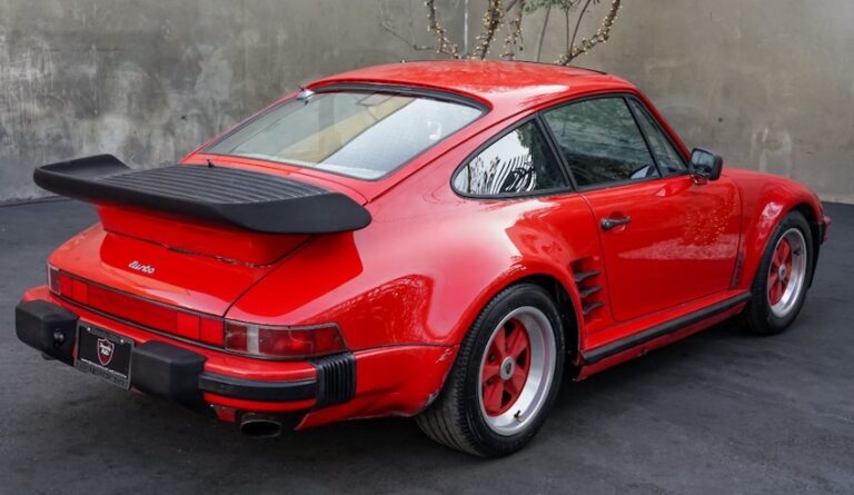 Car Tales: Slant Nose! A Flachbau Porsche 930 Turbo