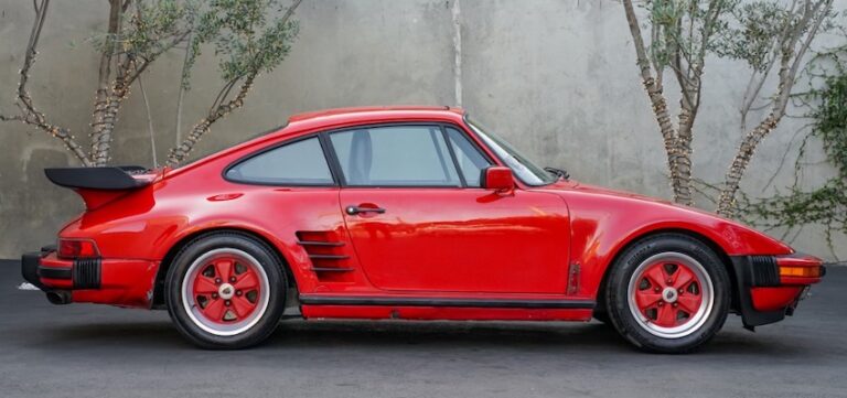 Car Tales: Slant Nose! A Flachbau Porsche 930 Turbo