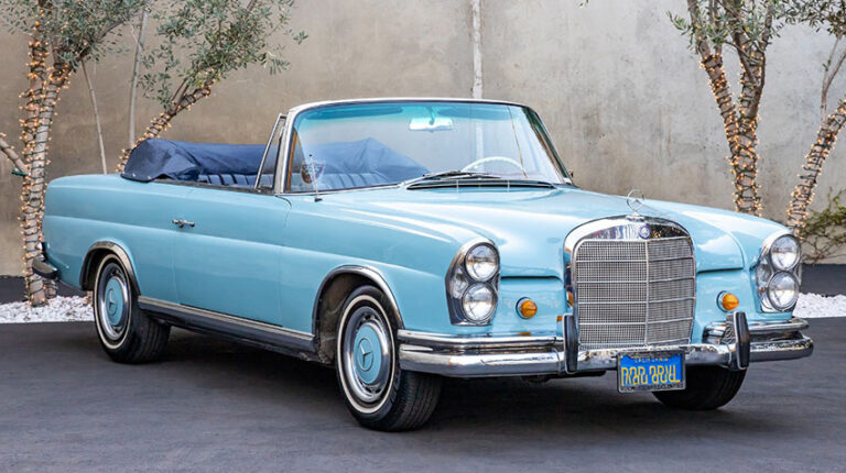 Car Tales: King Of The Road, 1965 Mercedes-Benz 220SEb Cabriolet