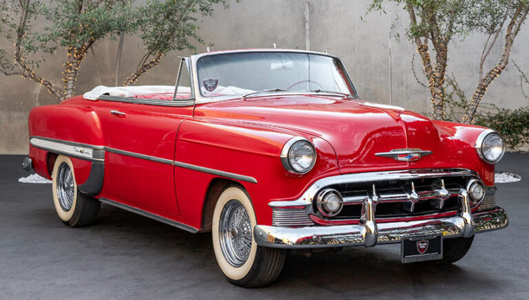 Car Tales: An Utter Stunner, 1953 Chevrolet Bel Air Convertible